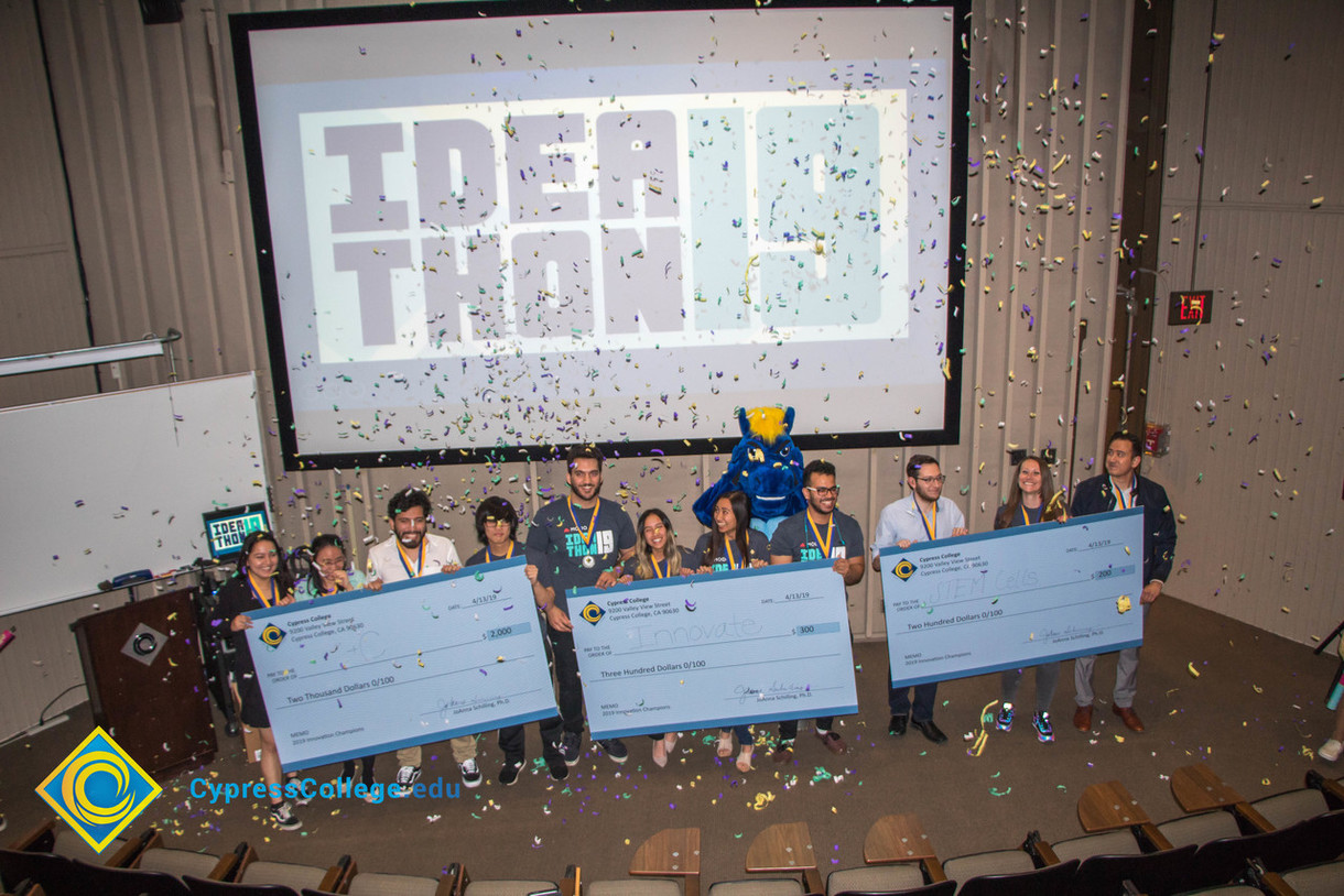 +C Team Wins $2,000 Ideathon Prize, Trip to MIT - Cypress College