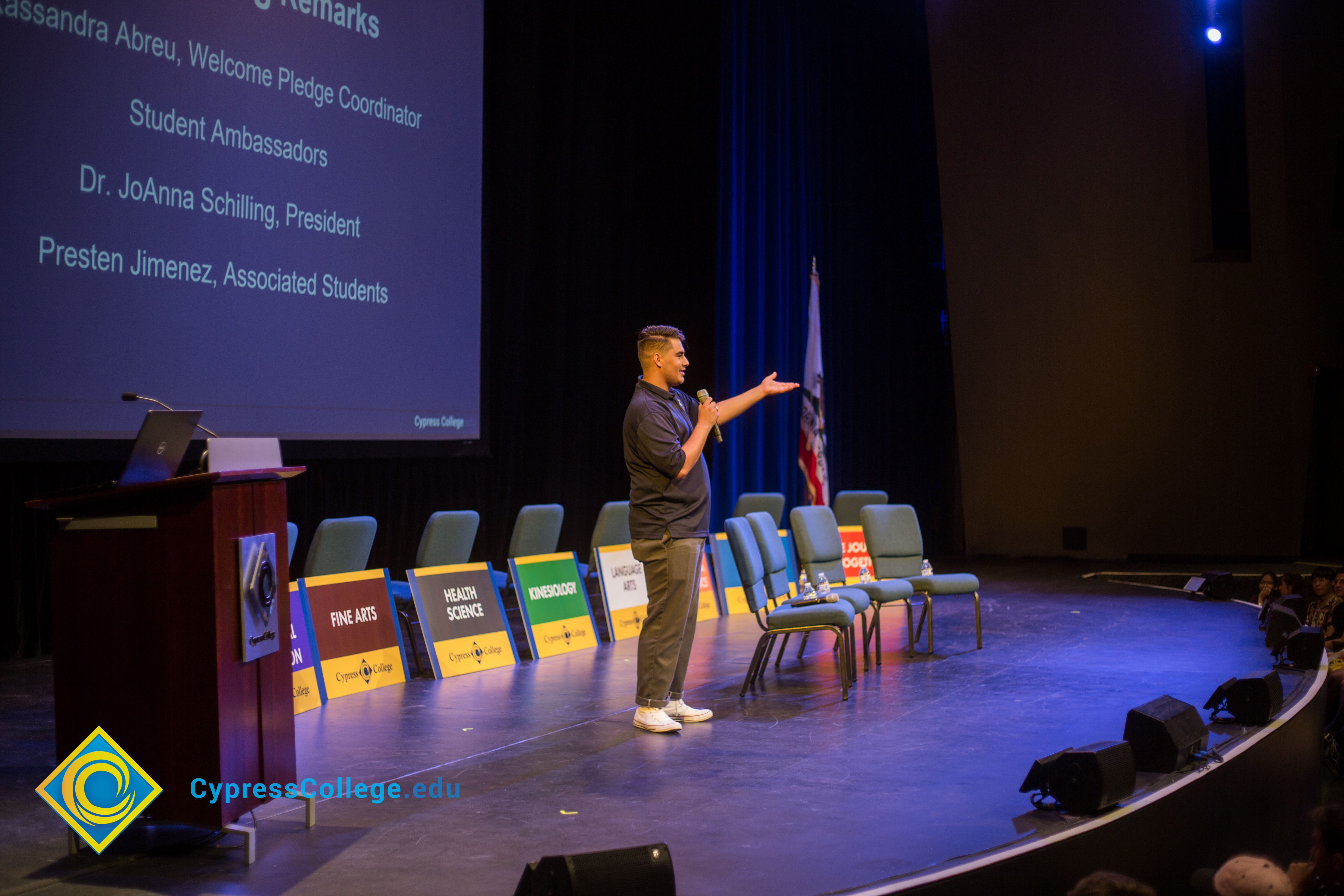 New Student Welcome Night, Fall 2019 - Cypress College