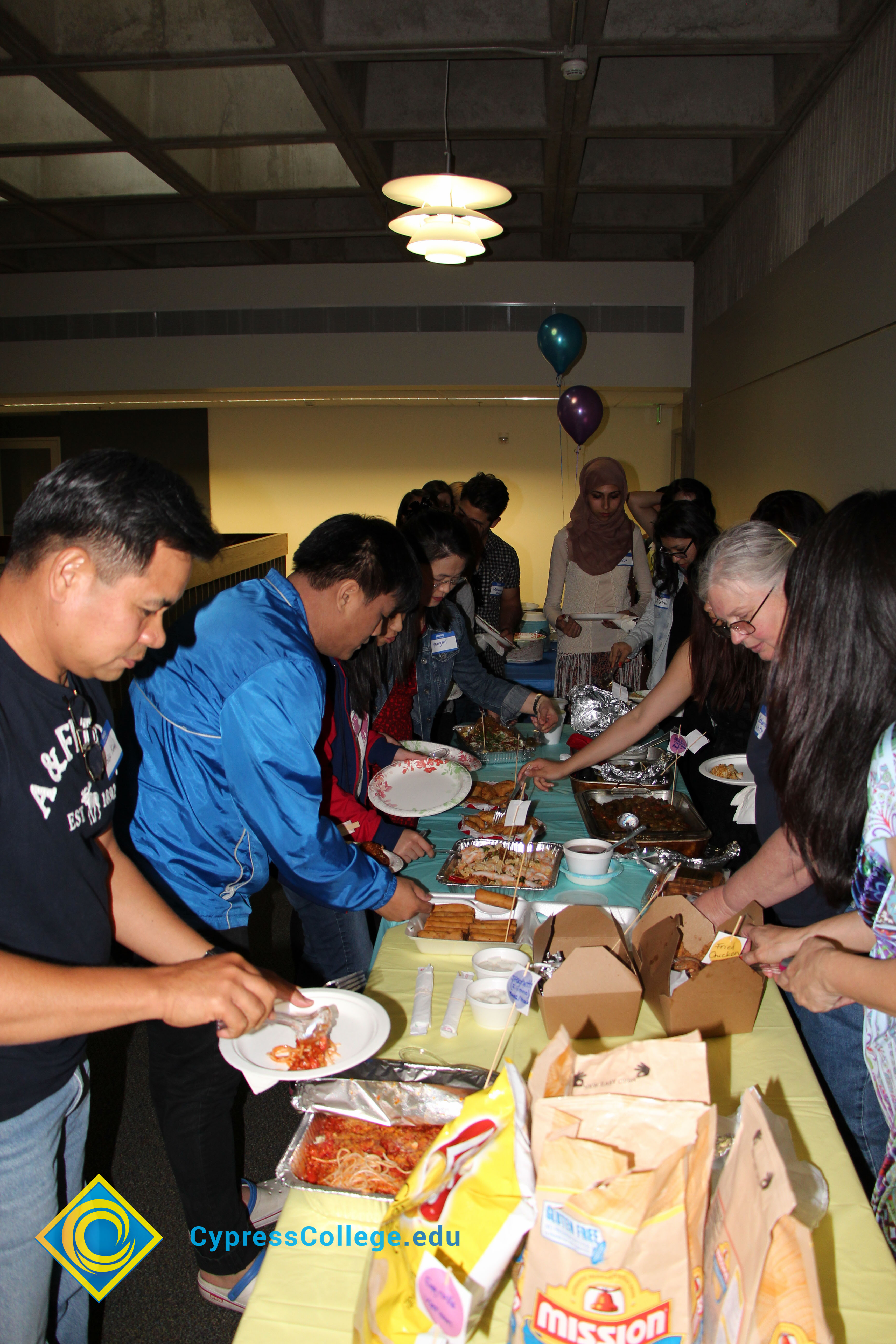 2014 ESL Potluck - Cypress College