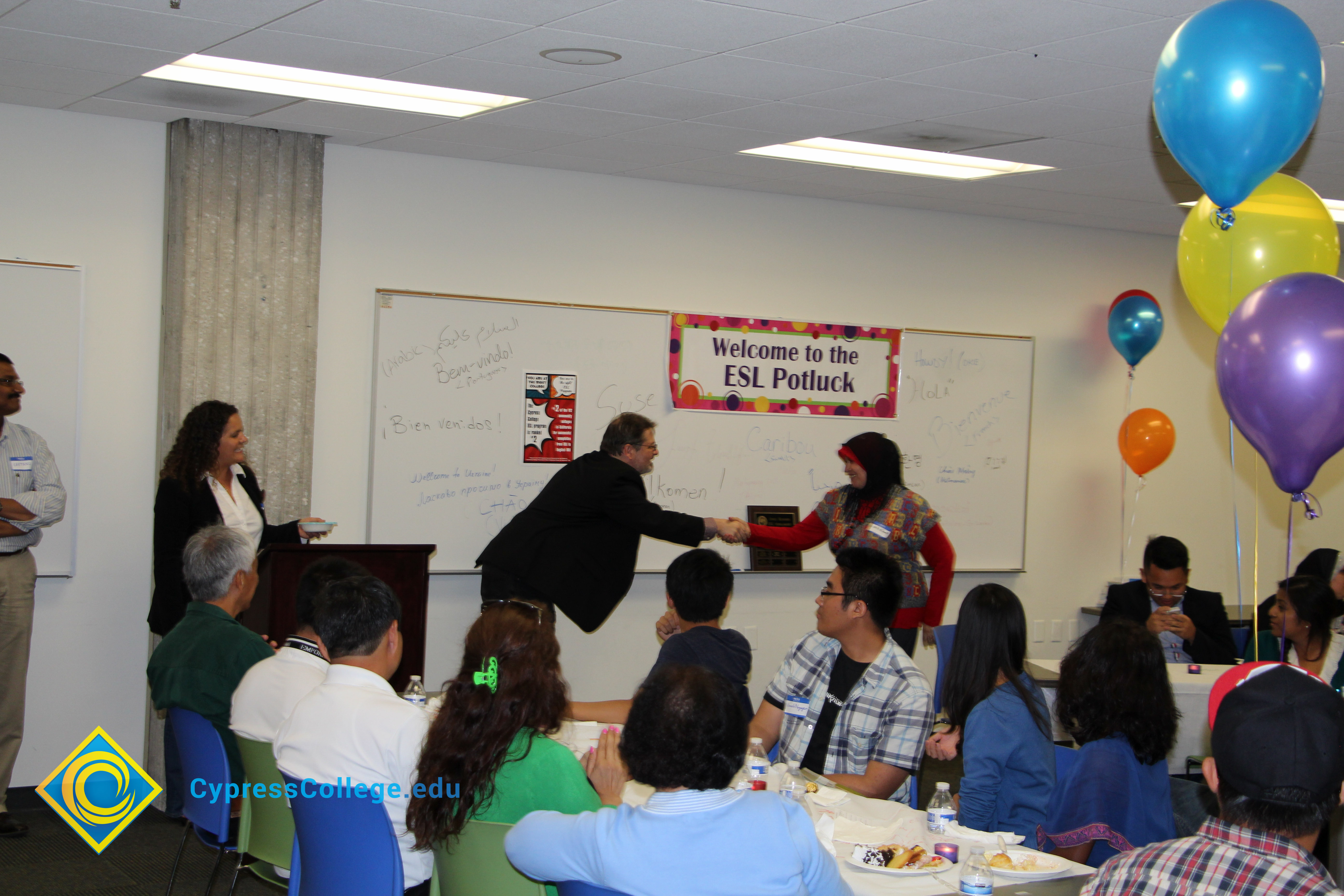 2014 ESL Potluck - Cypress College