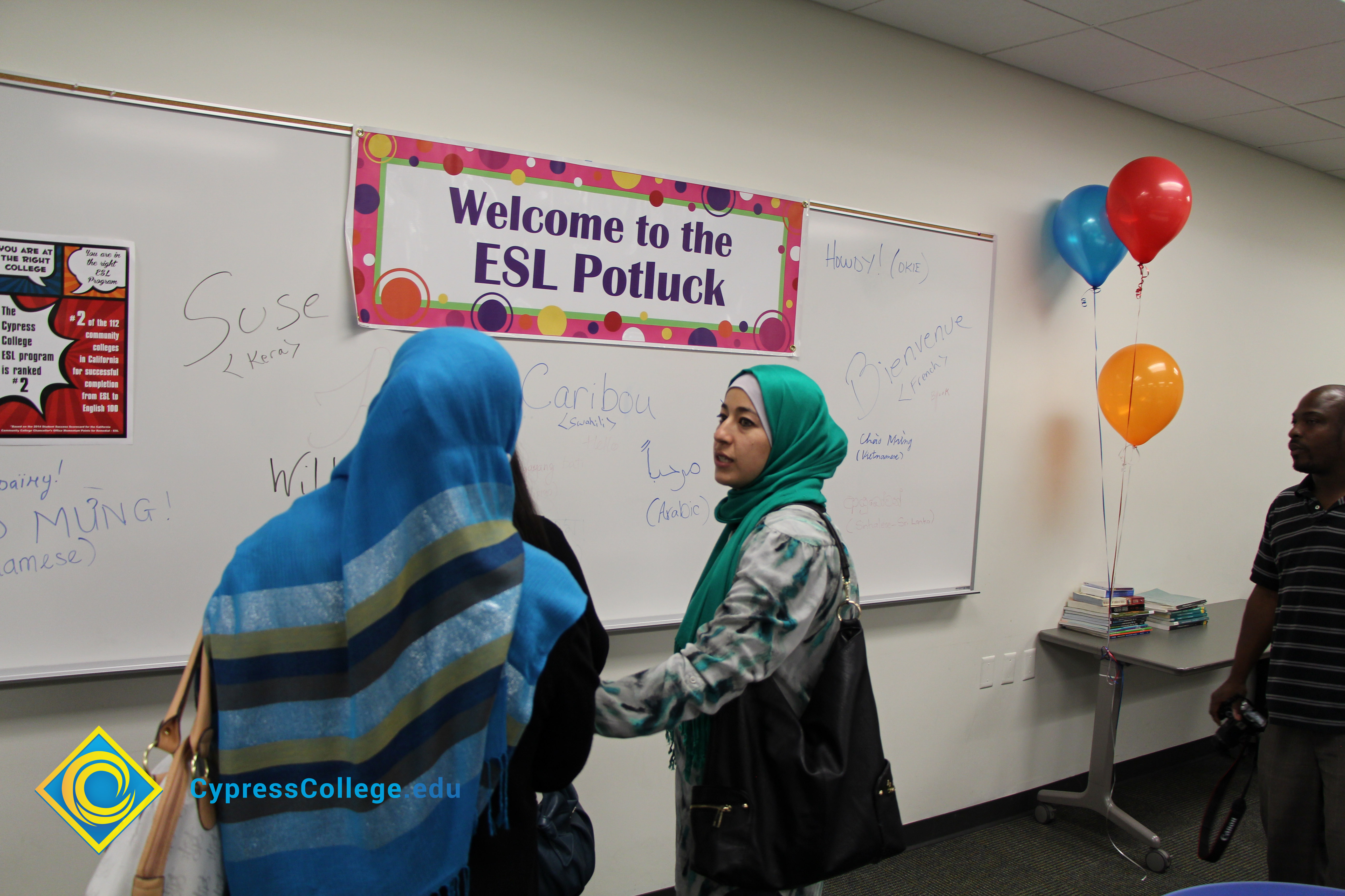 2014 ESL Potluck - Cypress College