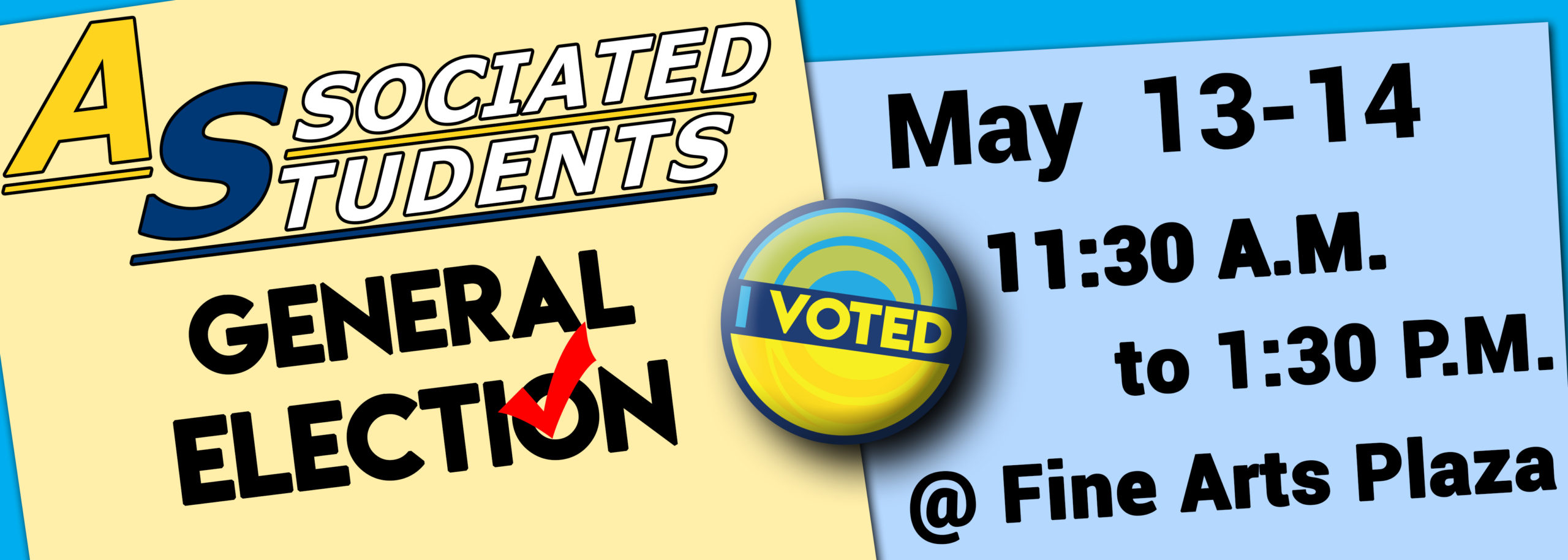 Associated Students General Elections to Take Place May 13, 14 ...