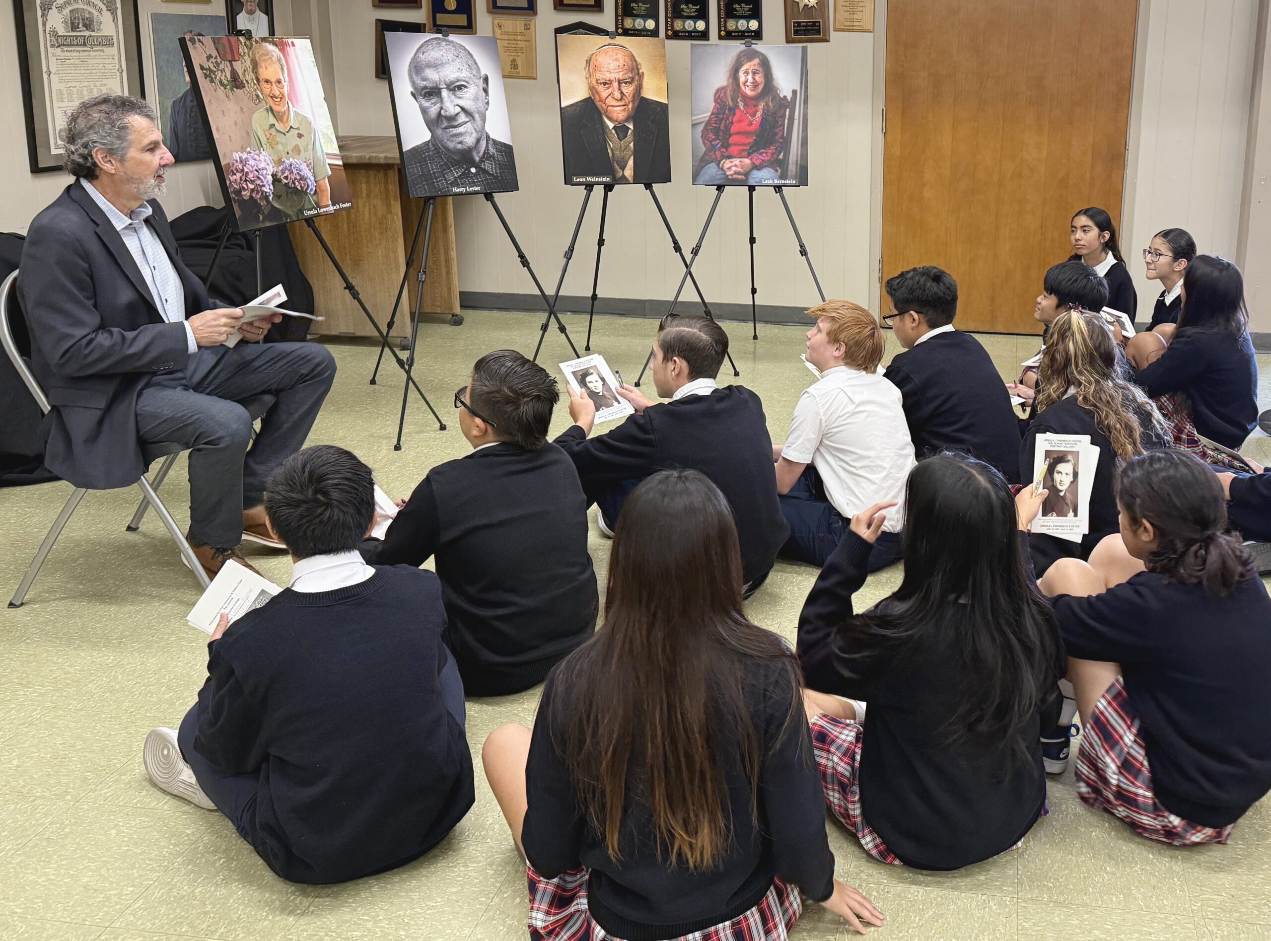 Holocaust Survivors Gallery Docent-Led Tours - Cypress College