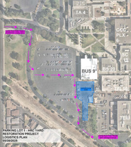 Construction Alert: HRC Yard Restoration - Cypress College