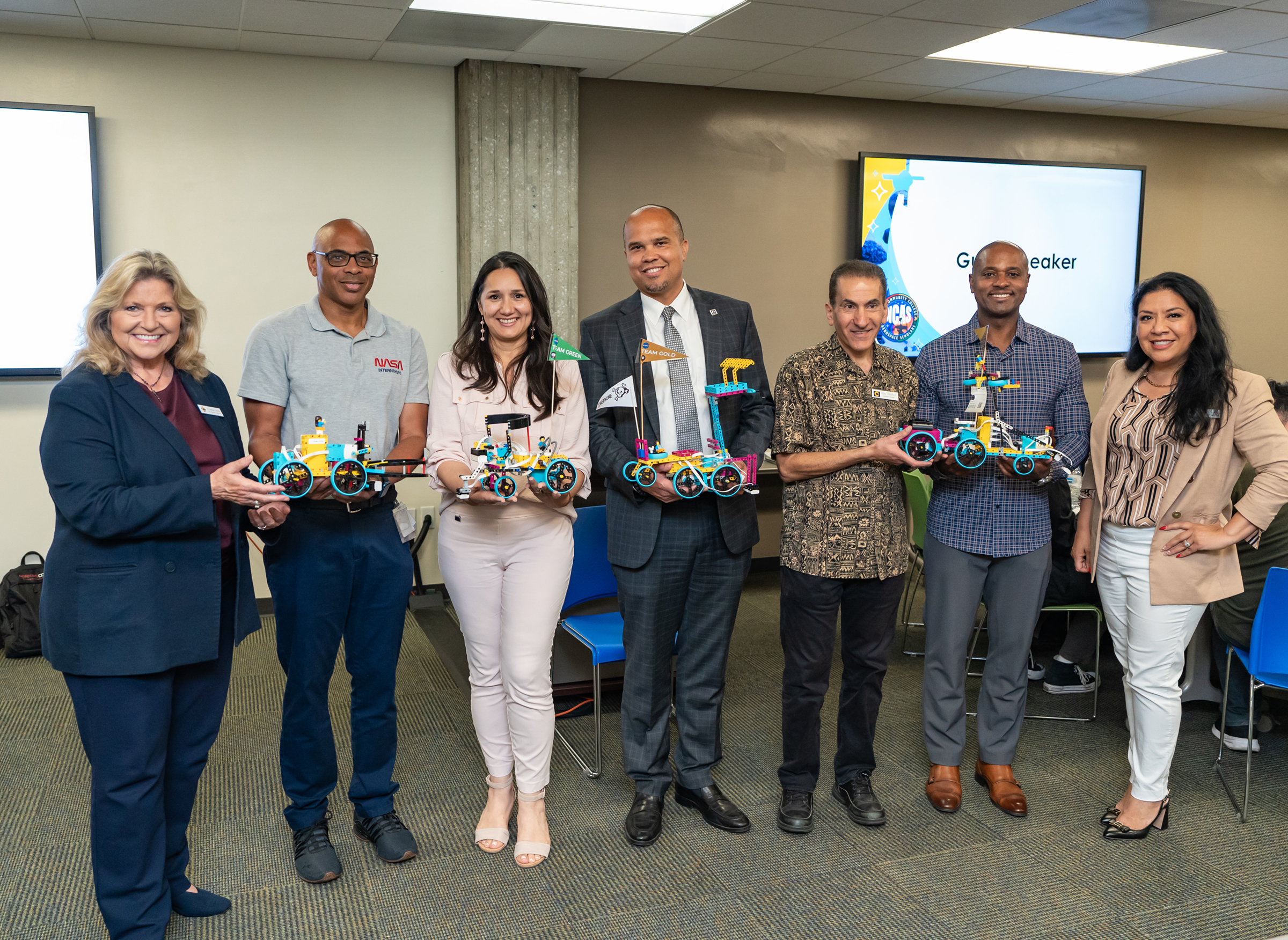 NASA leads STEM Students in Robotics Competition on Campus - Cypress ...