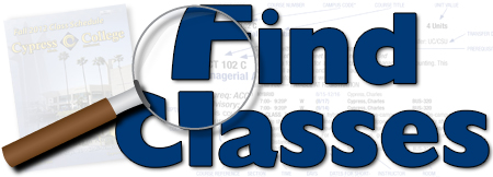 Find Classes - Cypress College